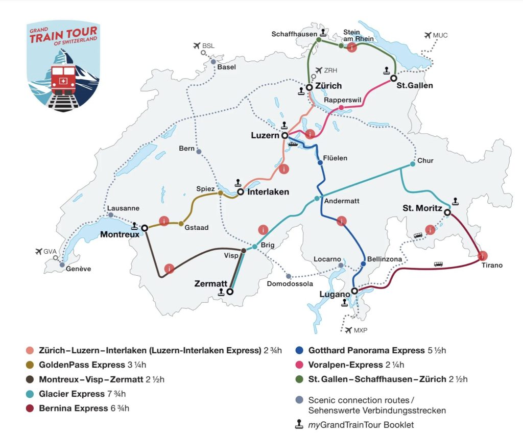 trem Bernina Express: guia completo para você viajar - Porta de Embarque